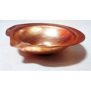 Buy Original Pure Copper Pooja Diya For Temple 2.5 Inches - Set Of 6 ...
