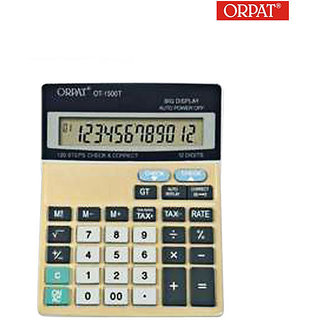 Buy Orpat OT-1500 T Basic (12 Digit) Online @ ₹385 from ShopClues