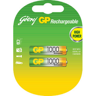GODREJ GP AAA 1000 MAH RECHARGEABLE BATTERIES at Best Prices ...