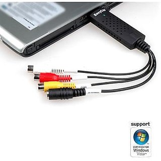 Buy EASY CAP EASYCAP USB AV VHS TV TO DVD S-VIDEO DV CAPTURE CARD ...