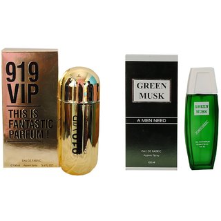 Buy Ramco Exotic 919 VIP and Green Musk Combo Perfume 100ML100ML Online ...