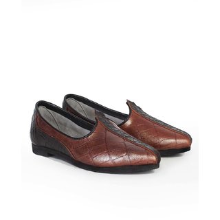 Leather Jalsa Punjabi Jutti for Men