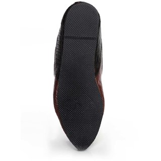 Leather Jalsa Punjabi Jutti for Men