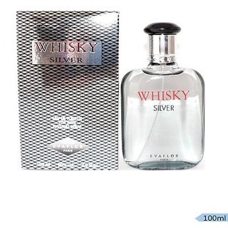 Evaflor Whisky Silver EDT - 100 ml (For Men)