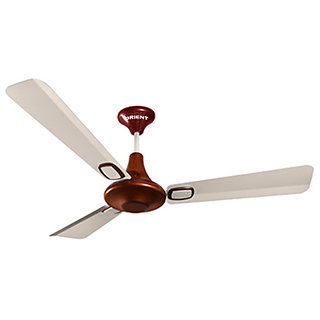 Orient Amara 48'' Celing Fan (Pearl Chocolate) (Decorative Fan)