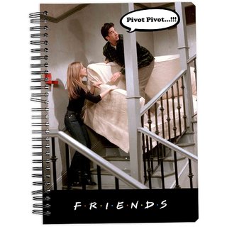 Buy Official Friends - Pivot - Notebook , licensed by Warner Bros, USA ...