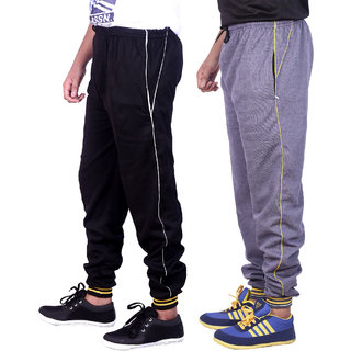 Buy Swaggy Solid Mens Track Pant Combo of 2 Online @ ₹999 from ShopClues