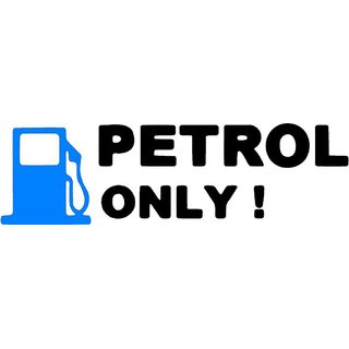 Buy Indiashopers Petrol Only Bumper Sides Windows Car Sticker Online ...