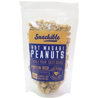 Buy Snackible Hot Wasabi Peanuts Online @ ₹170 from ShopClues