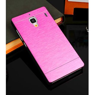 Buy Motomo Back Cover for Redmi 1S (Pink) Online @ ₹199 from ShopClues