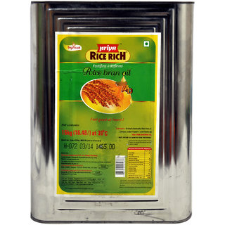 Buy Priya Rice Rich Oil Tin, 15 Kg Online @ ₹1498 from ShopClues