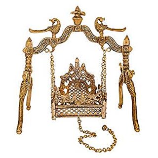 Buy Aone India Brass Swing Lord Swing All God Swings Palna Krishna Zula ...