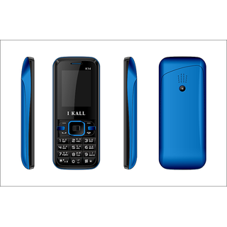 Buy IKall K14 1.8 InchDual Sim 1000Mah Battery(No Earphones) Made In India BlackBlue Online ...