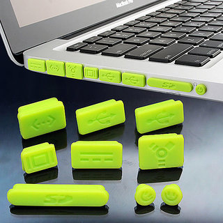 Buy 9x Silicone Rubber Anti-Dust Plug Port Cap Case Cover For Laptop ...