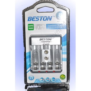 Beston Standard Charger For AA/AAA/9V/Ni-MH/Ni-Cd