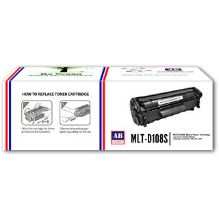 Buy AB MLT-D108S Compatible Black Toner Cartridge for Samsung ML-1640, ML-2240 Online @ ₹1201 ...