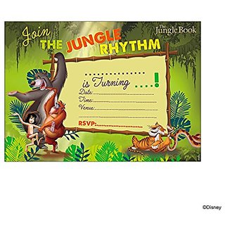 Buy Disney Jungle Book Invitation Cards Online @ ₹450 from ShopClues