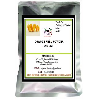 Buy ORANGE PEEL POWDER 250 GM (FACE PACK -ANTIAGING-BALACK AND ...