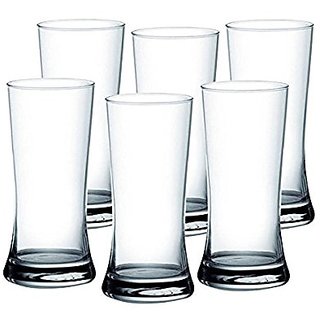 Buy Ocean Tango Rock Long Drink Glass Set, 315Ml, Set Of 6, Transparent Online @ ₹1095 from ...