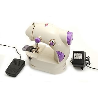 Imported Sewing Machine With Foot Pedal, Double Thread