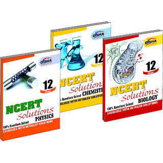 NCERT Solutions Class 12 - PCB (set of 3 books)