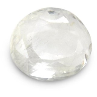Buy White Sapphire / Safed Pukhraj 6.25 Ratti Lab Certified Natural ...
