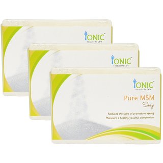 Buy Ionic MSM Pure Soap (Pack of 3) Online @ ₹520 from ShopClues
