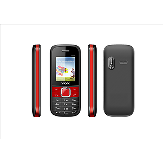 Online VOX New V3100 Triple Sim Mobile Phone (Red & Black) Prices ...