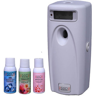 SSD Automatic Air Freshener Dispenser (Advance LCD Display) with 3 SSD ...