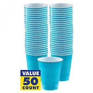 Buy 16 Oz Light Blue Disposable Cups ( 50 Pcs/Pack) Online @ ₹889 from ...