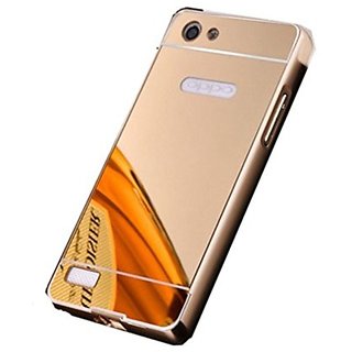 Buy ITbEST Oppo Neo 7 Back Cover, Golden Acrylic Mirror Back Cover Case ...