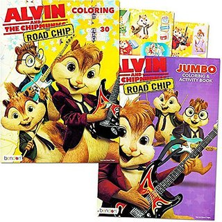 alvin and the chipmunks coloring book