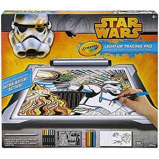 Buy Crayola Star Wars Light Up Tracing Pad Online @ ₹3574 from ShopClues