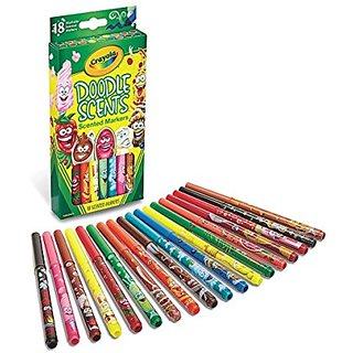 Buy Crayola Doodle Scents Markers (18 Count) Online @ ₹1764 from ShopClues