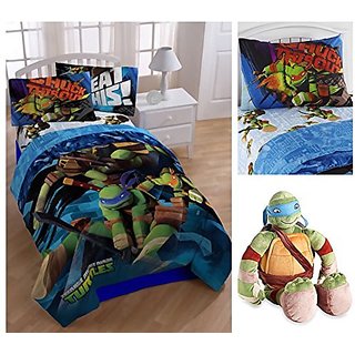 Buy Teenage Mutant Ninja Turtles TMNT Complete Bedding Comforter Set ...