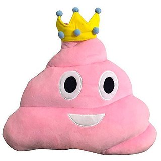Buy Emojicon Princess Poop Pillow Online @ ₹2786 from ShopClues