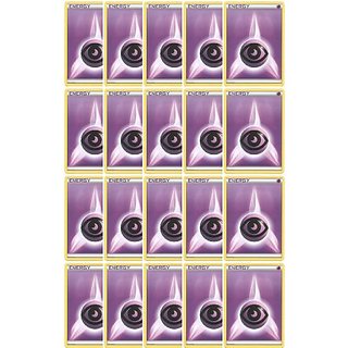 Buy 20 Basic Psychic Energy Pokemon Cards (Xy/Black And White Series ...