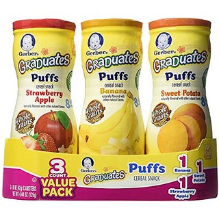 Buy Gerber Graduates Puffs - Variety Pack - 1.48 Oz - 3 Pk Online ...