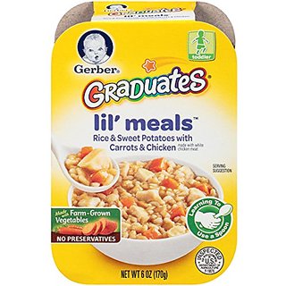 Buy Gerber Graduates Lil Meals - Rice - Sweet Potato - Carrot And ...