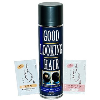 Buy Good Looking Hair Color Spray (Black) by GLH Online @ ₹6317 from ...