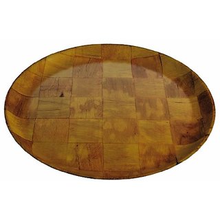 Buy Crestware 8-Inch Crest Wood Plate Online @ ₹1820 from ShopClues