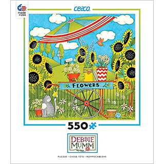 Buy Ceaco Debbie Mumm - Flower Cart Puzzle Online @ ₹1558 from ShopClues