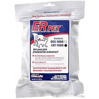 Buy ER Emergency Ration Dry Cat Food for Survival Kits and Disaster ...