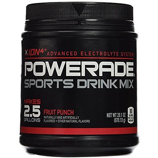 Buy Powerade Sports Drink Mix Fruit Punch Sports Drink Powder Mix 20 ...