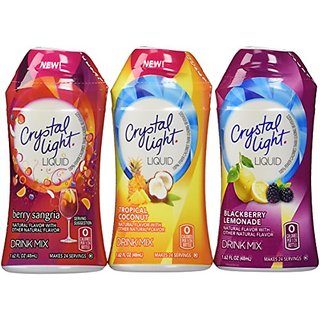 Buy Crystal Light Liquid Variety Drink Mix 1.62 Fl Oz Tropical Coconut ...