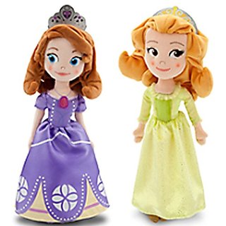 Buy Disney Store Sofia the First 13" Plush Doll Set Featuring Sofia and ...