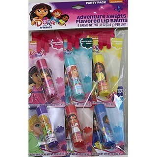 Buy Dora and Friends Adventure Awaits Flavored Lip Balms Party Pack in ...