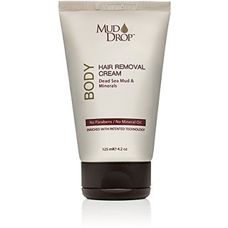 Mud Drop - Instant Hair Removal Cream, Sensitive Formula Hair Remover ...