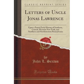 Buy Letters Of Uncle Jonas Lawrence Online @ ₹729 from ShopClues
