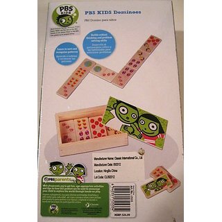 PBS Kids Wooden Dominoes